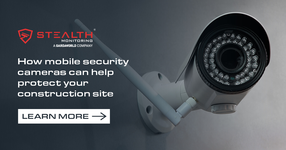 Mobile Security Cameras for Construction Sites