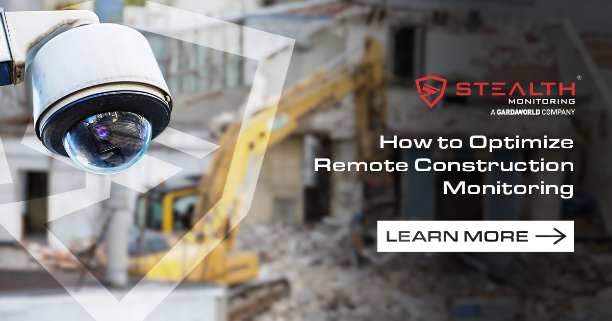 How to Optimize Remote Construction Monitoring for Better Site Security